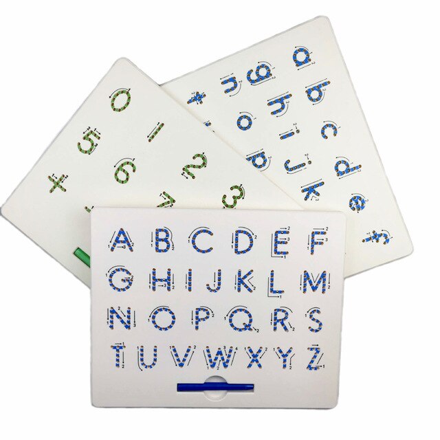 2 In 1 Magnetic Drawing Board toys Alphabet Letter... – Vicedeal