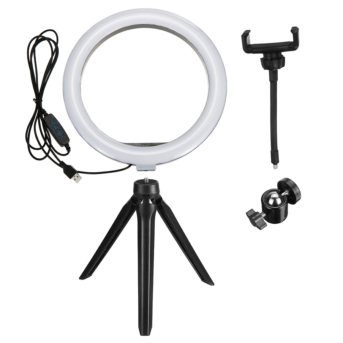 LED Ring Light Photographic Selfie Ring Lighting w... – Grandado