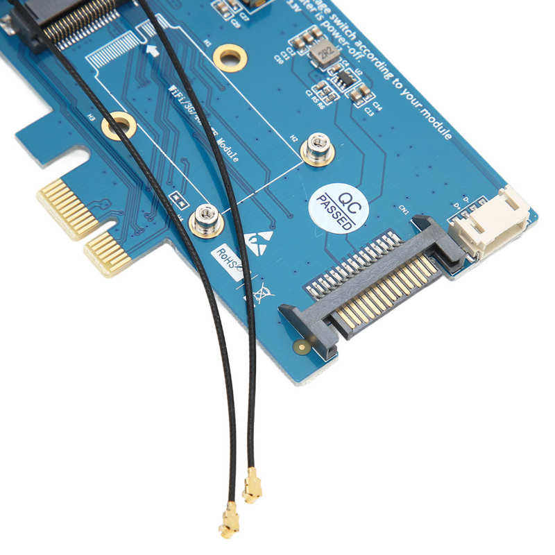 Mini PCIE Adapter 4Pin Power Interface Wireless Ad... – Grandado