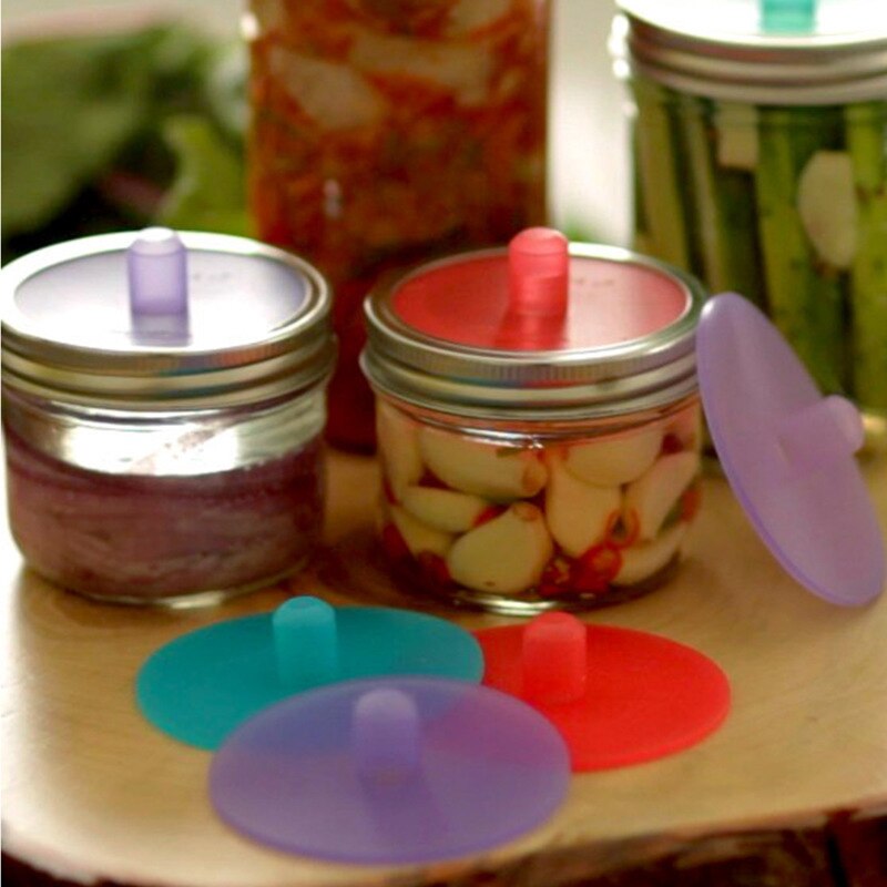 86MM Silicone Fermentation Lid with Metal Ring for... – Grandado
