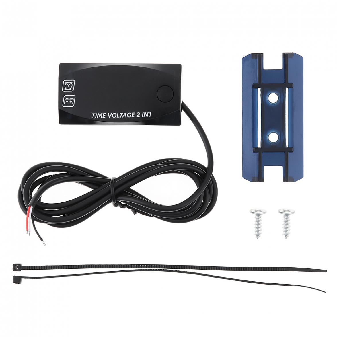 12V 2 In 1 Waterproof Durable Electronic Clocks Di... – Vicedeal