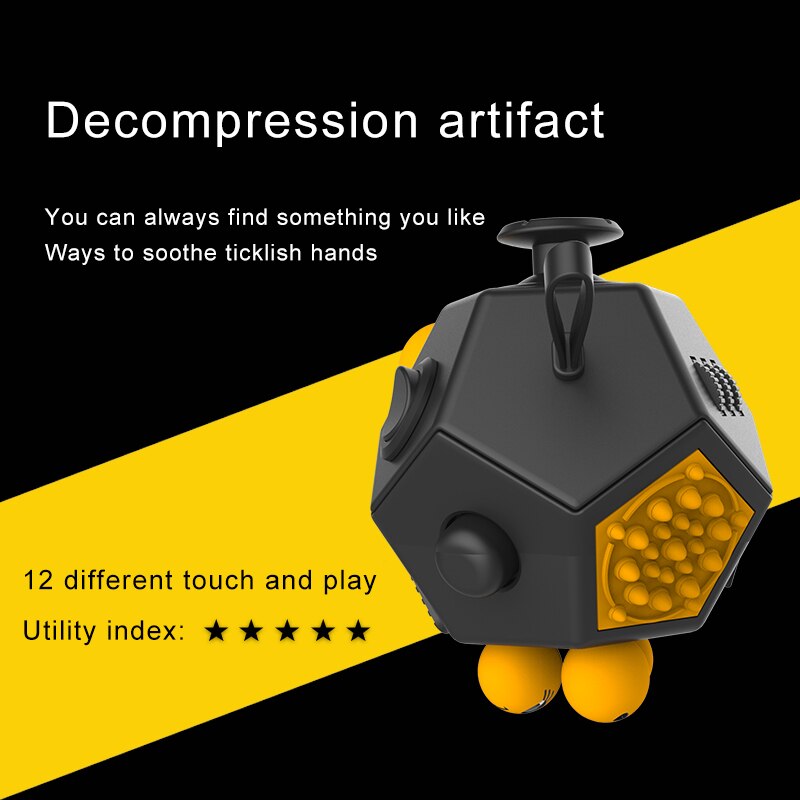 Anti Stress Abreact Sticky Shape Decompression Cub... – Grandado
