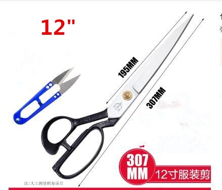 Top 8"-12inch carbon steel tailoring scissors sewi... – Grandado