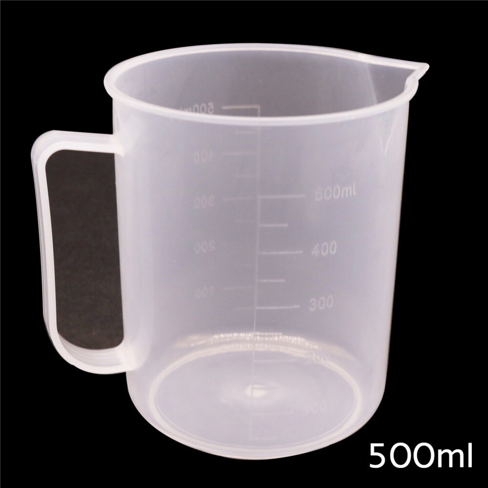 1 Pcs Laboratory Beaker Plastic Measuring Cup 1000... – Grandado