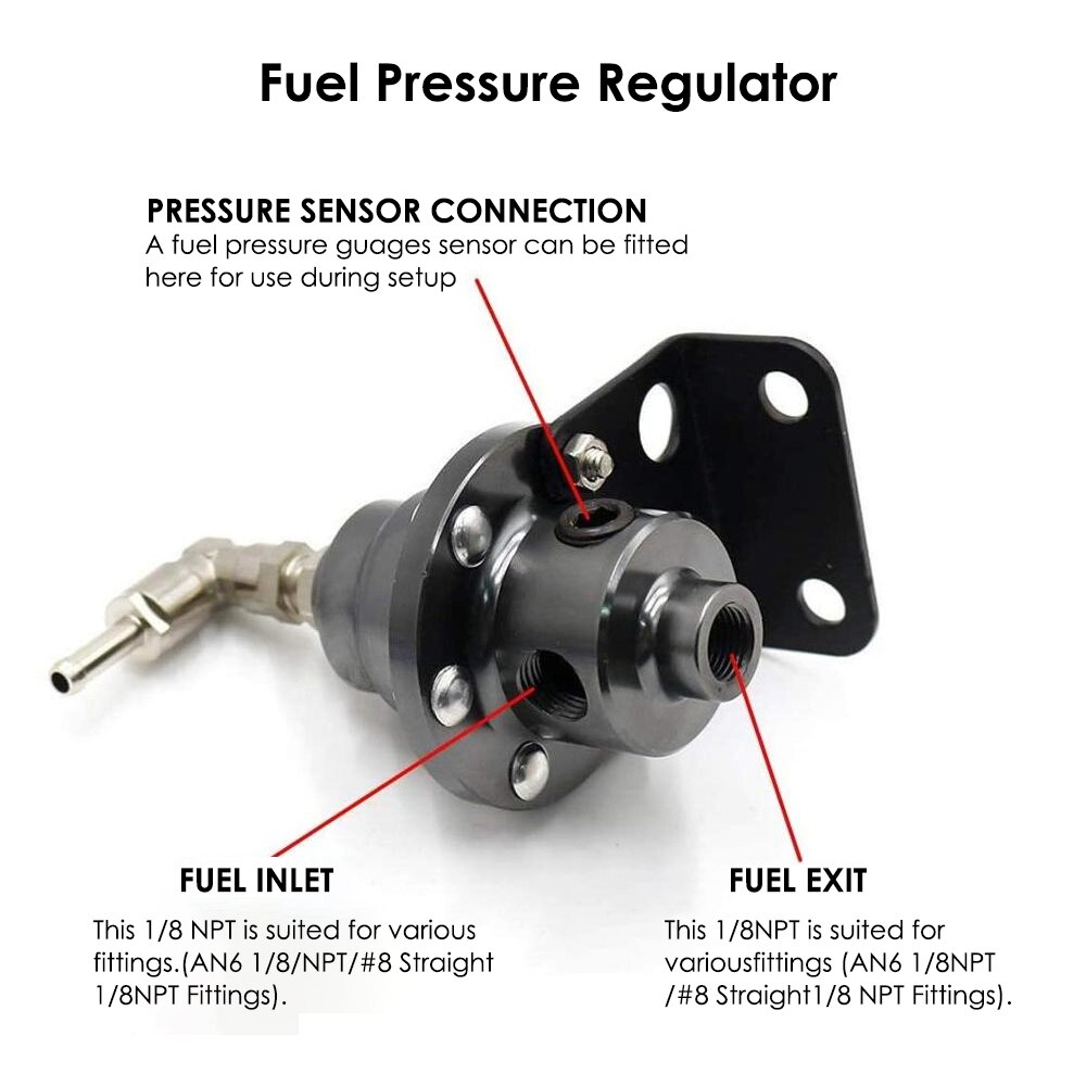 Universele Verstelbare Fuel Pressure Regulator Typ... – Grandado