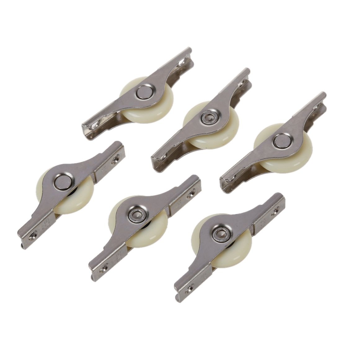 6PCS White Doors Window Single Nylon Sliding Rolle... – Grandado