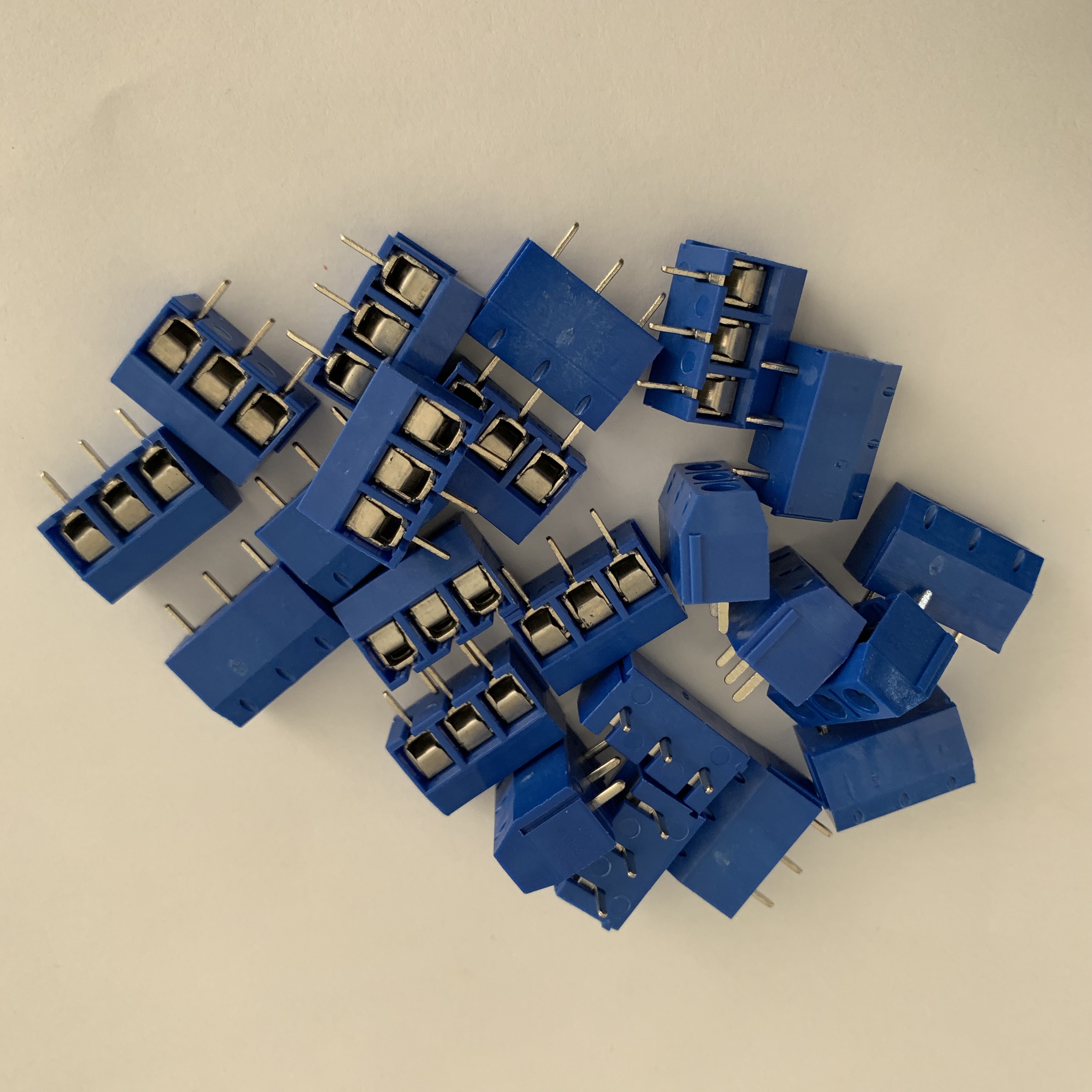 100PCS/LOT kf301-3p splice, screw type PCB spacing... – Grandado
