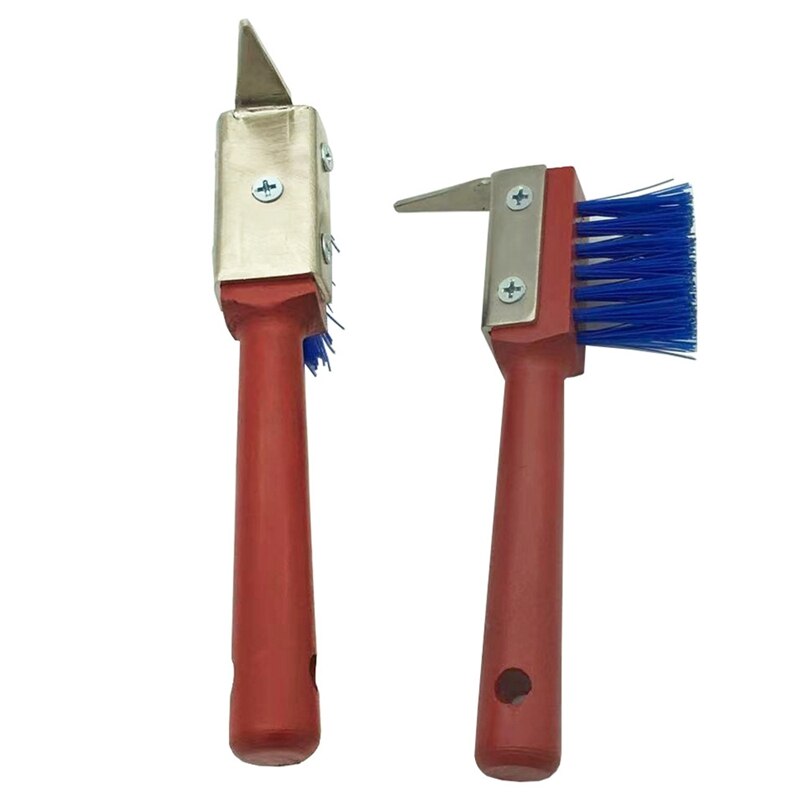 ELOS-2 Pack Horse Hoof Hook with Brush Grip Hoof P... – Grandado