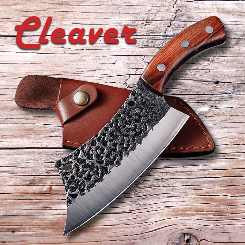 6 inch Hand Forging High Carbon Steel Knife Meat C... – Grandado