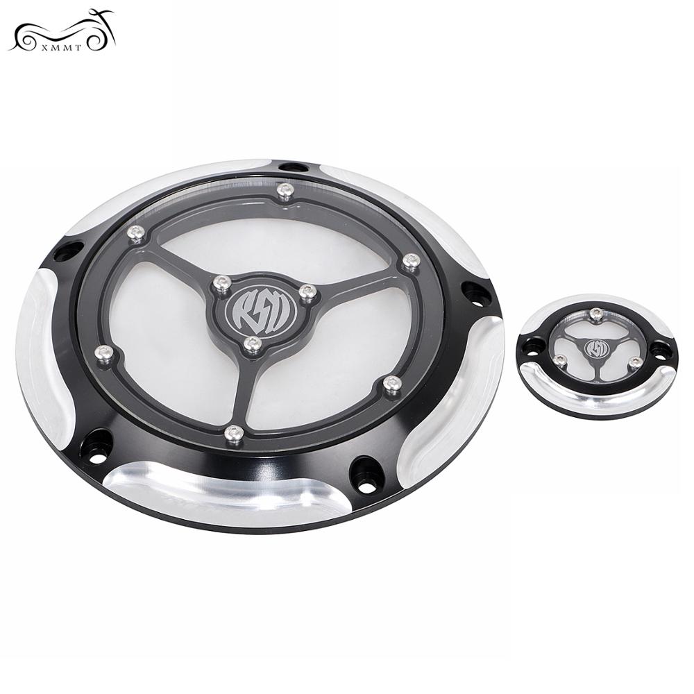Zwart Cnc Derby Timing Timer Cover Fit Voor Harley... – Grandado