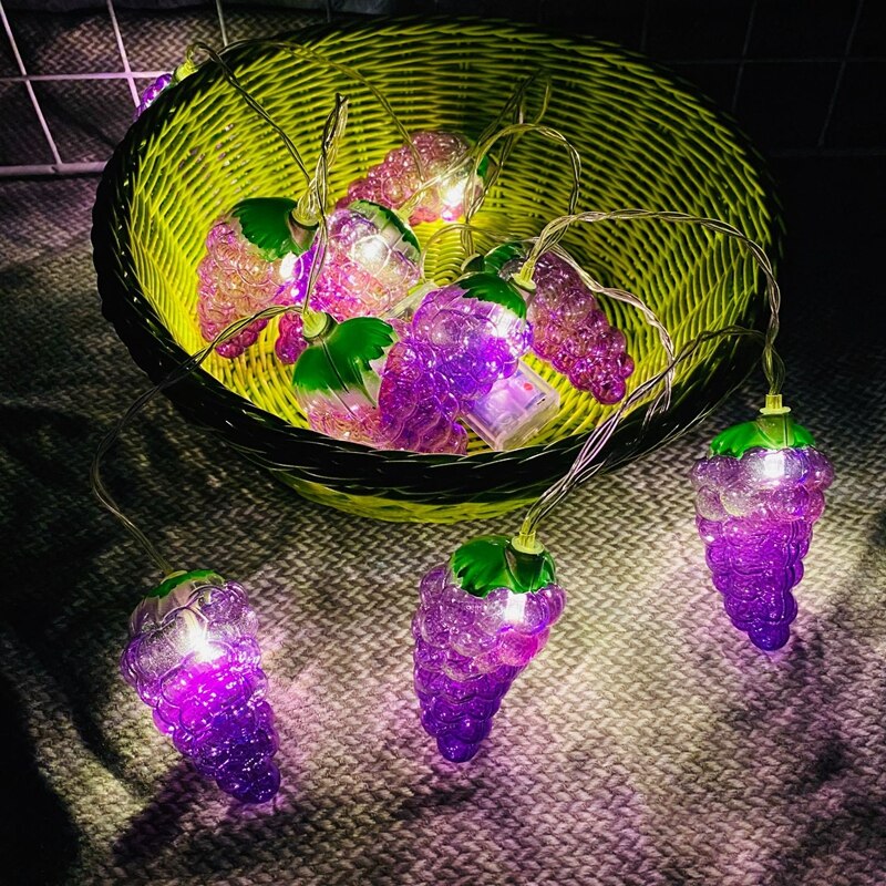LED Grape Lights String Theme Activity Party Room ... – Grandado