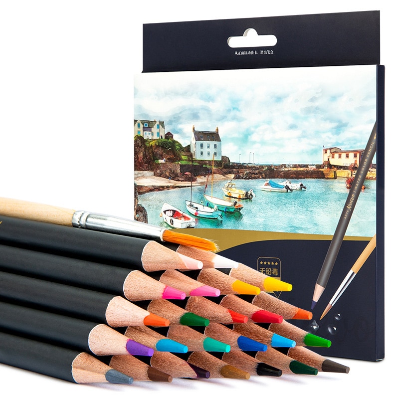 Juego de lápices de colores para niños, Set de 24/... – Grandado
