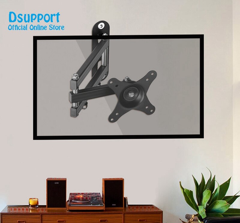 MA2770 Full Rotating 10-27" LCD TV Wall Mount Retractable Monitor ...