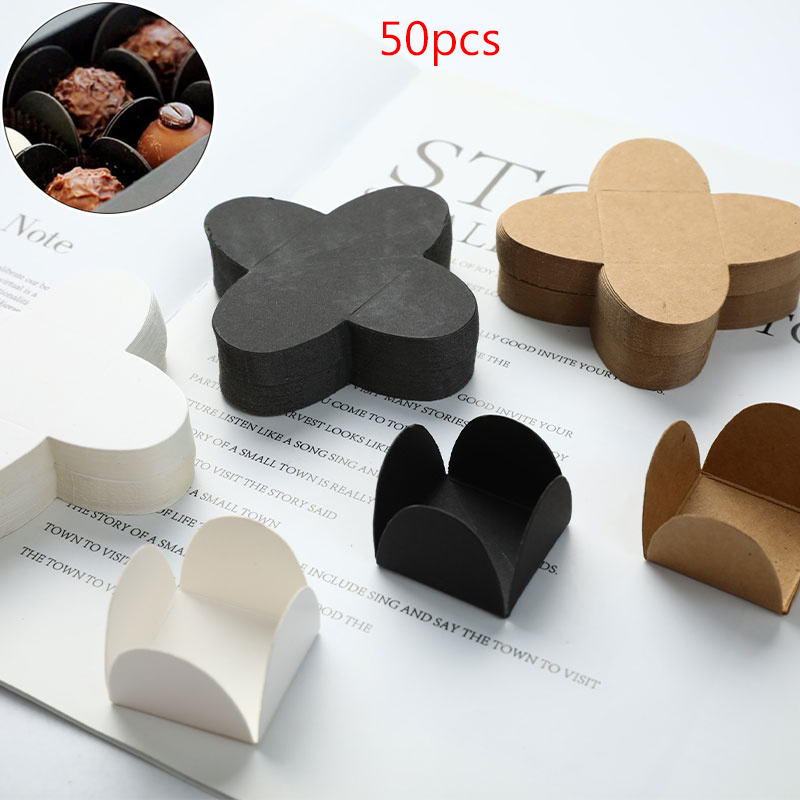 50pcs Kraft Paper Chocolate Spacer Chocolate Candy... – Grandado