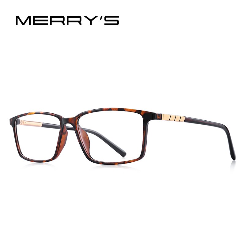 MERRYS Men Square Frame Eyeglasses Myopia Prescrip... – Grandado