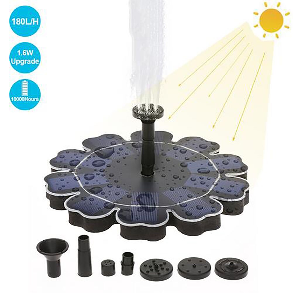 2.5W Solar Fontein Pomp Outdoor Solar Vijver Pomp ... – Vicedeal