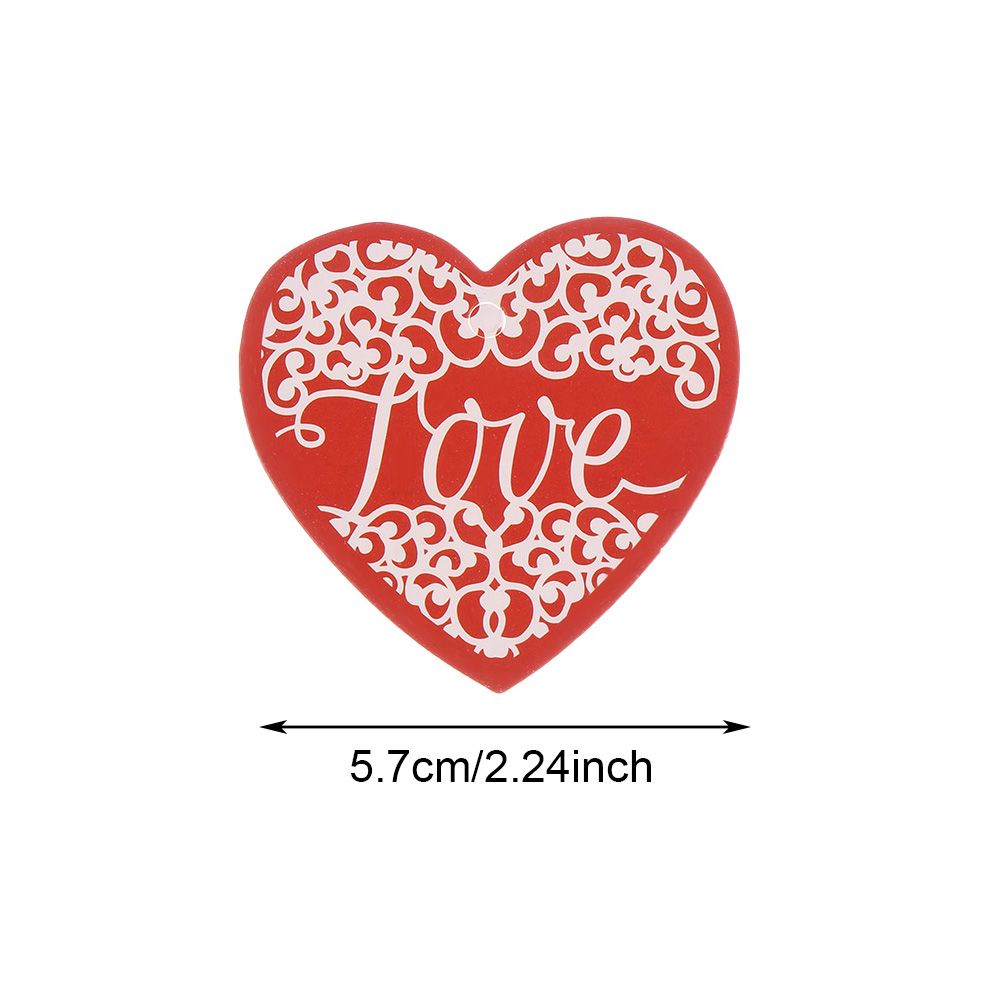 50Pcs Valentijnsdag Kraft Tags Labels Inpakpapier ... – Grandado