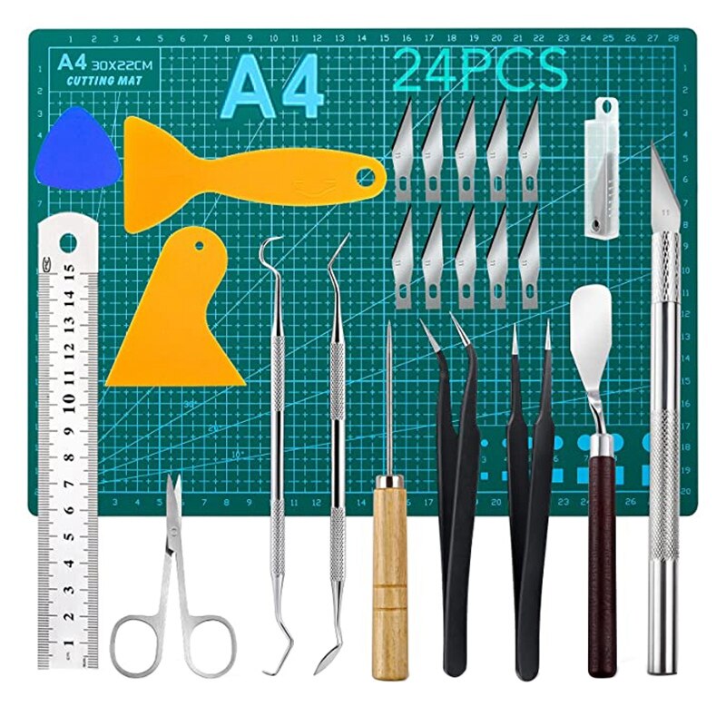 24 PCS Precision Craft Weeding Tools Kit For Weedi... – Vicedeal