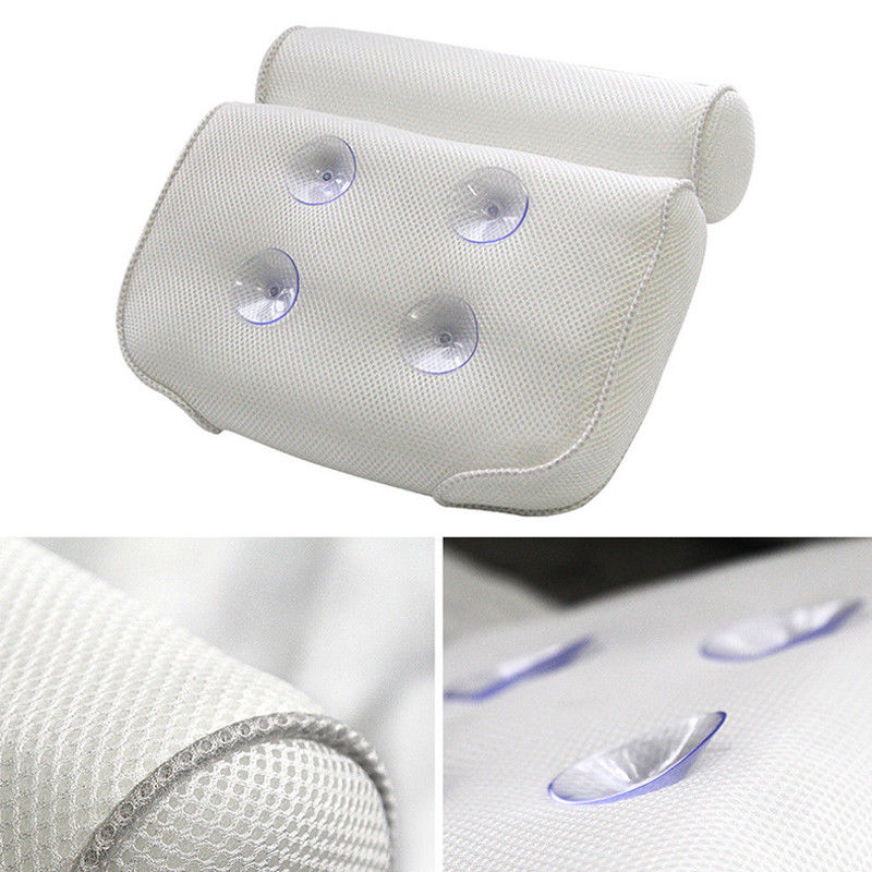3d mesh spa skridsikker polstret badekar spa pude ... – Grandado