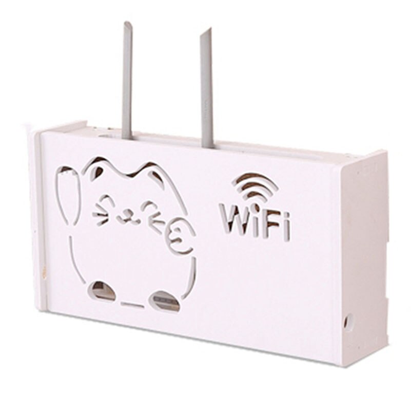 Wireless Router Storage Wall Mounted WiFi Shelf Ca... – Grandado