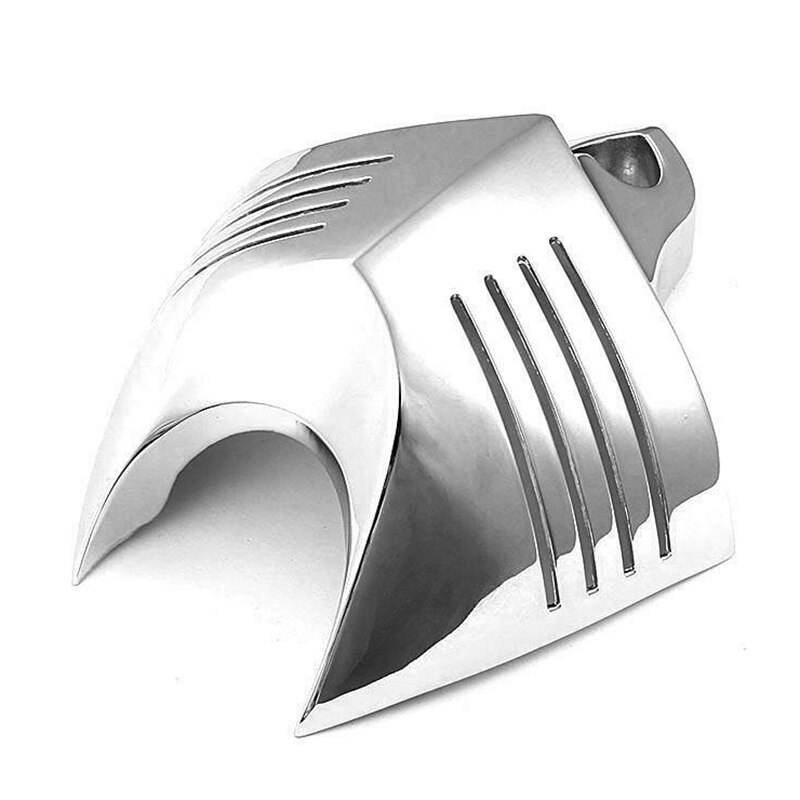 Motorcycle Chrome V-Shield Horn Cover Cowbell for ... – Grandado