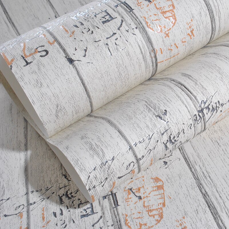 3d Vintage Oude Houtnerf Behang Roll Hout Board Pl... – Grandado