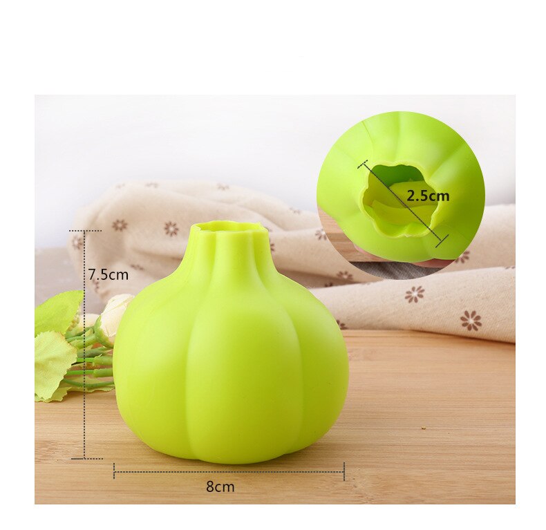 1pc Silicone Garlic Shaped Garlic Peeler Practical... – Grandado