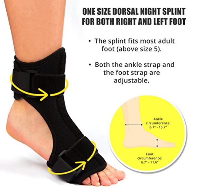 Verstelbare Voet Orthese Fasciitis Plantaris Dorsa... – Vicedeal