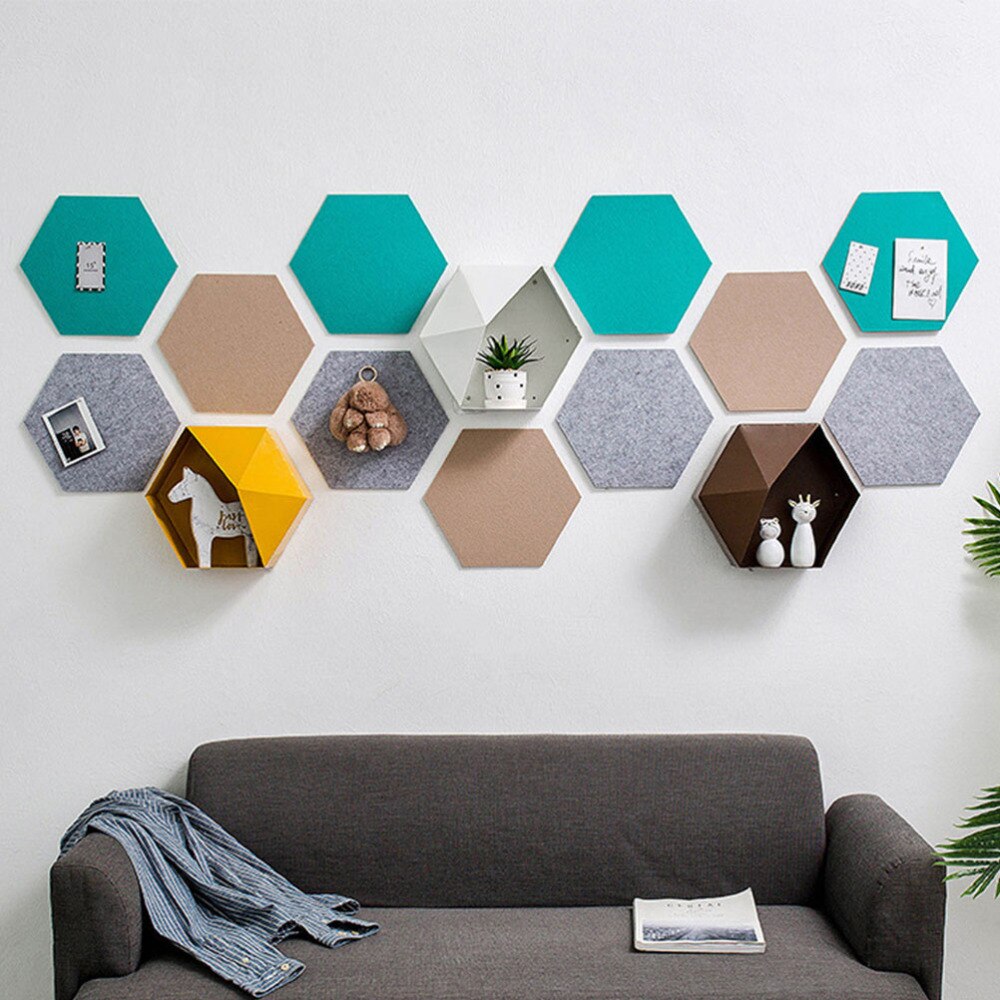 6 pièces bricolage feutre Message Board mise en pa... – Grandado