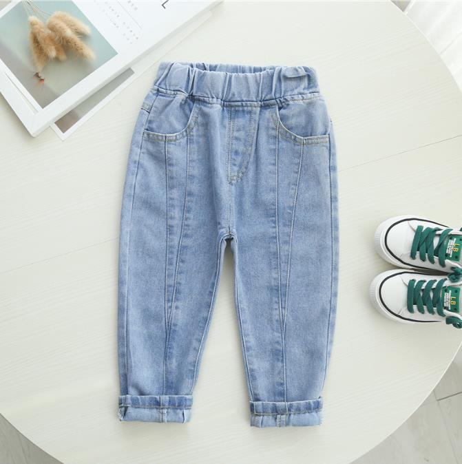 Pojkar jeans barn jeansbyxor byxor barn långbyxor ... – Vicedeal
