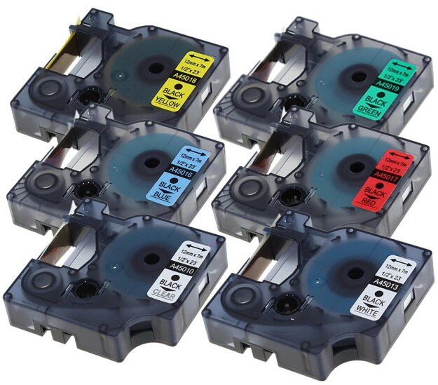 Labelife 6 Pack 12mm Combo Set 45010 45013 45016 4... – Grandado