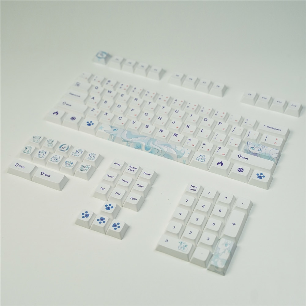 XDA Profile Keycap PBT Arora Keycaps DYE-Subbed Key For GH60 XD64 GK64 ...