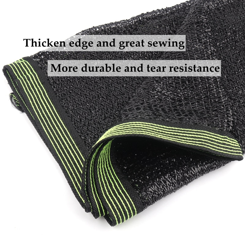 3 Pin Black Sunshade Net Anti-UV Shading Rate 50% ... – Vicedeal