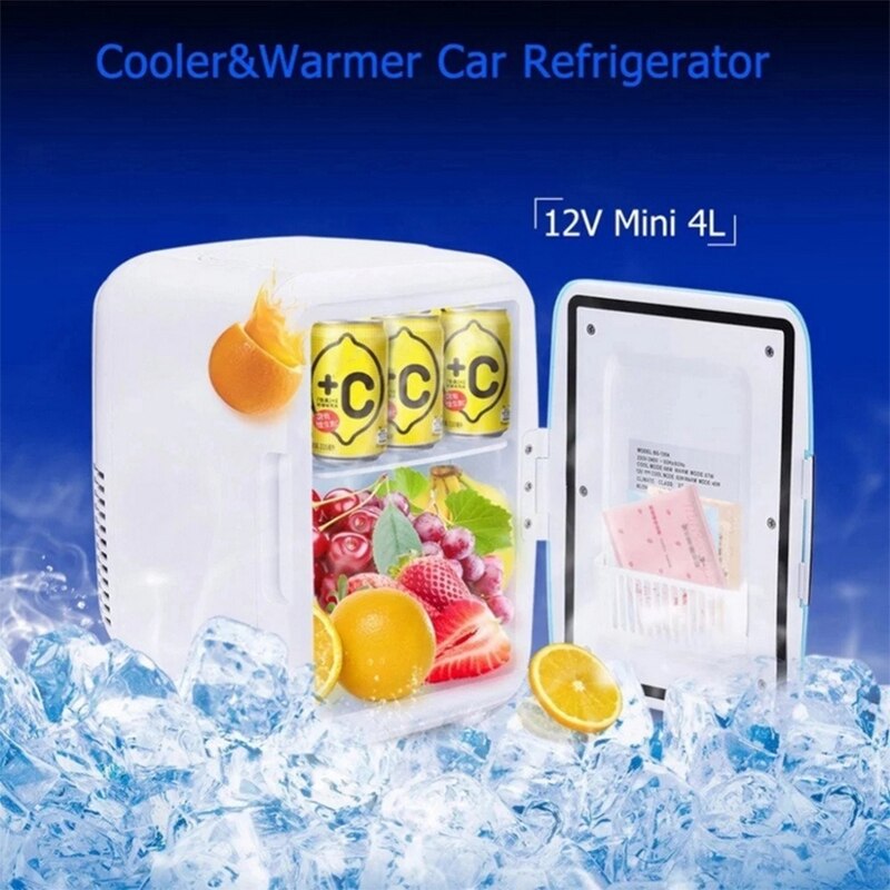 Portable Mini 4L Car Fridge Electric Freezer Coole... – Grandado