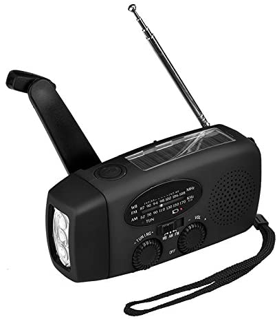 5-in-1 Emergency Portable AM FM Radio 1000mAh Powe... – Grandado