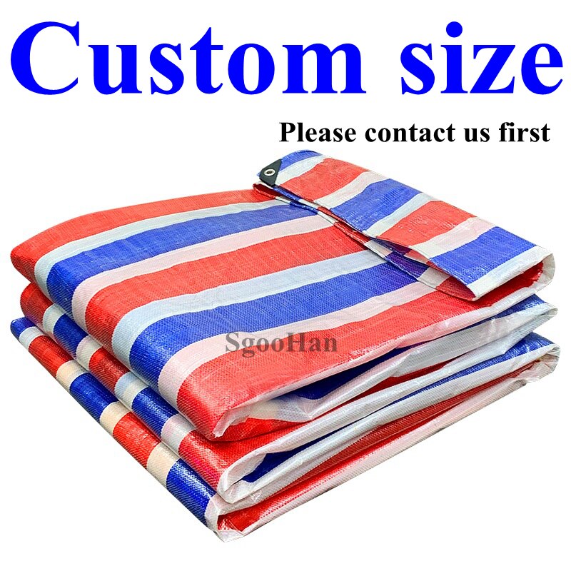 3-Colors PE Tarpaulin Rainproof Cloth Shade Sails ... – Grandado