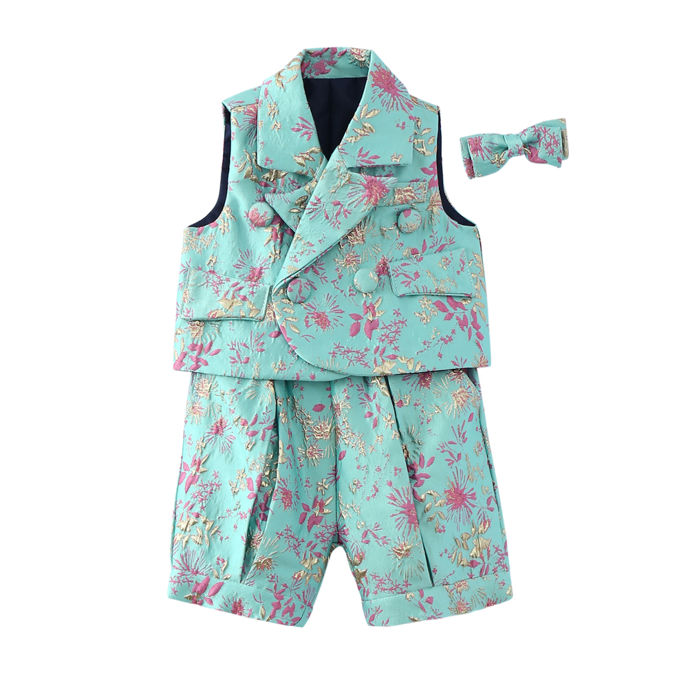 Baby Boy Wedding Suit Infant Formal First Birthday... – Vicedeal