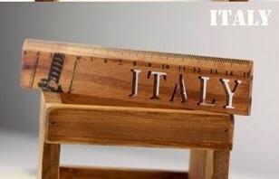 1 Pcs Retro Hollow Wooden Italy Roma Paris Straigh... – Grandado