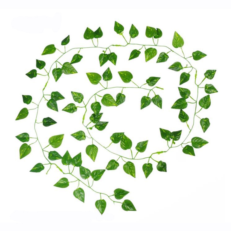 12 pcs Artificial Trailing Garland Ivy Vine Leaf F... – Vicedeal