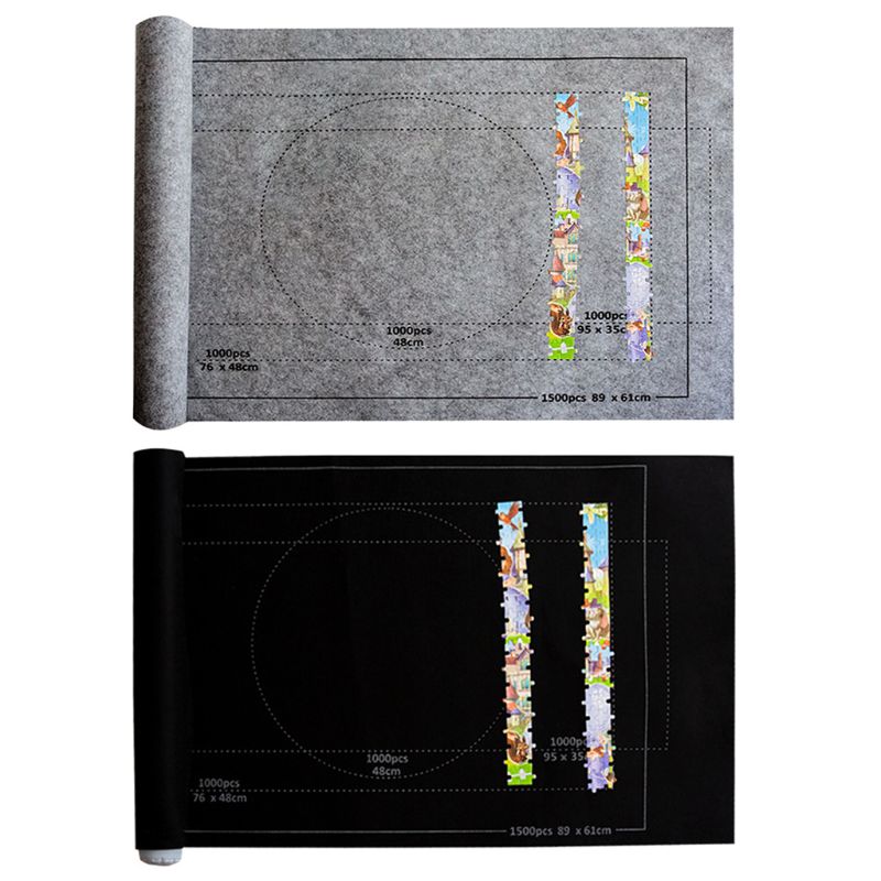 Puzzel Vilt Mat Roll Up Play Deken Voor Tot 1500 S... – Vicedeal