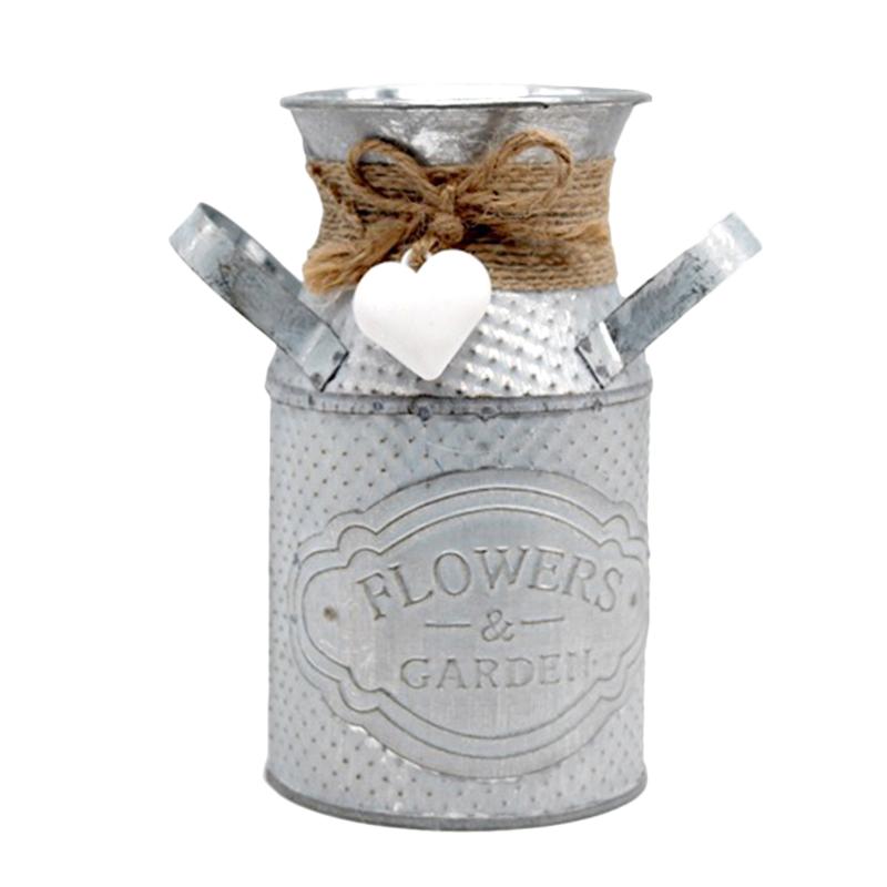 Pot de fleurs en fer Simple | Pot de fleurs, artis... – Grandado