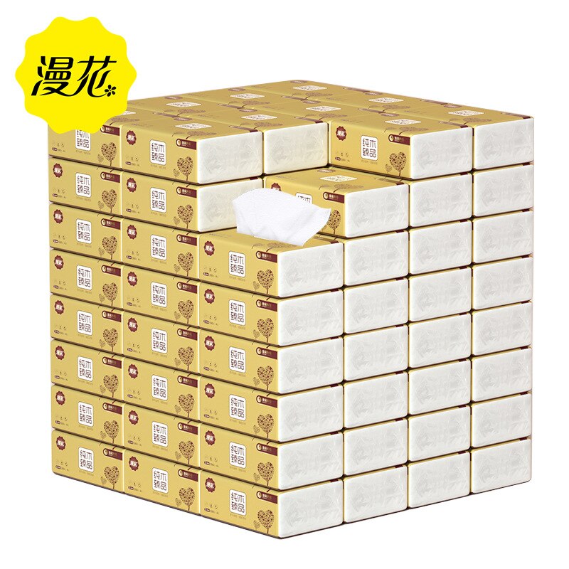 Draw 280 sheets of paper, 80 bags / box tissue log... – Grandado