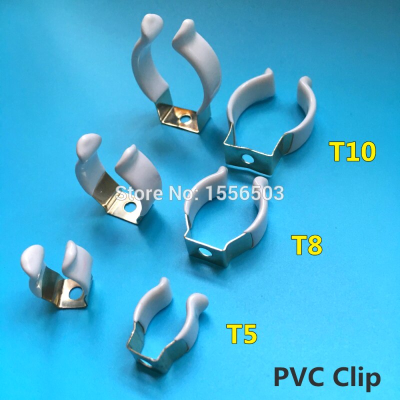 4 PCS T5 T8 T10 PVC Strong U Clip Wedge Tube Lamp ... – Grandado