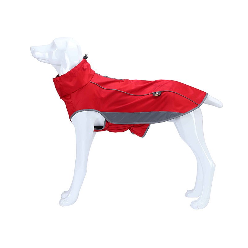 Reflective Dog Raincoat Fleece Waterproof Dog Jack... – Grandado