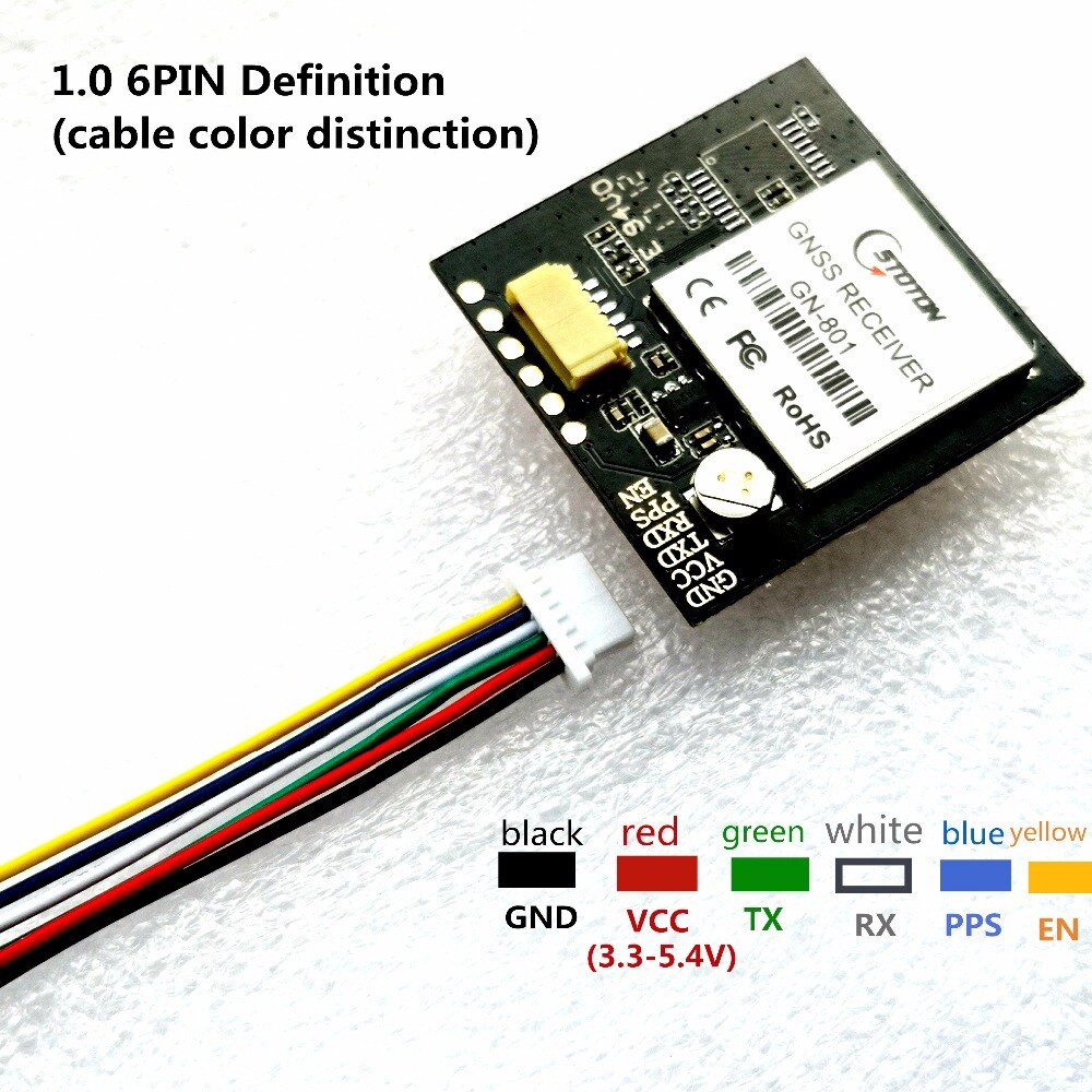UART TTL smart GPS module GN-801 3.0V-5.0V TTL lev... – Grandado