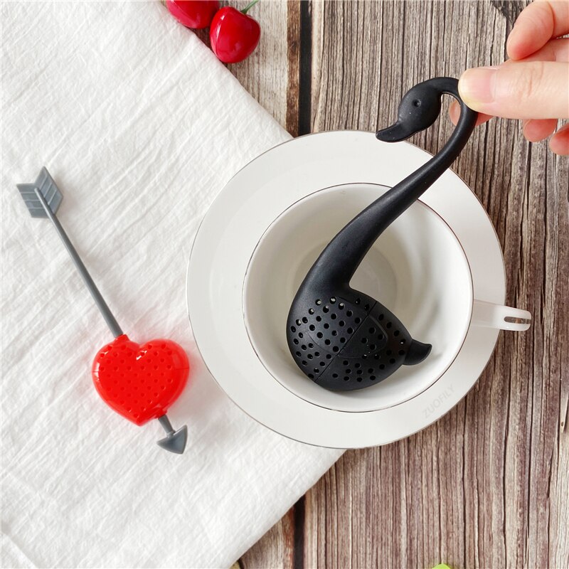 Food Grade Plastic Swan Tea Infuser Strainer Swan ... – Grandado