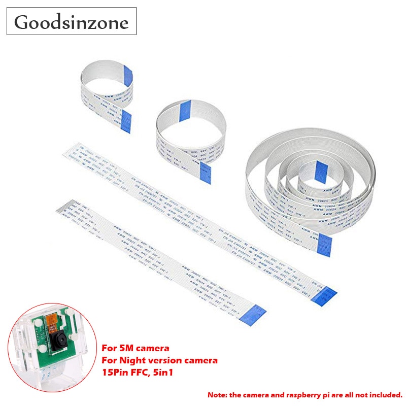 5pcs/Lot Raspberry Pi 4 15Pin FFC Camera Cables Ki... – Grandado