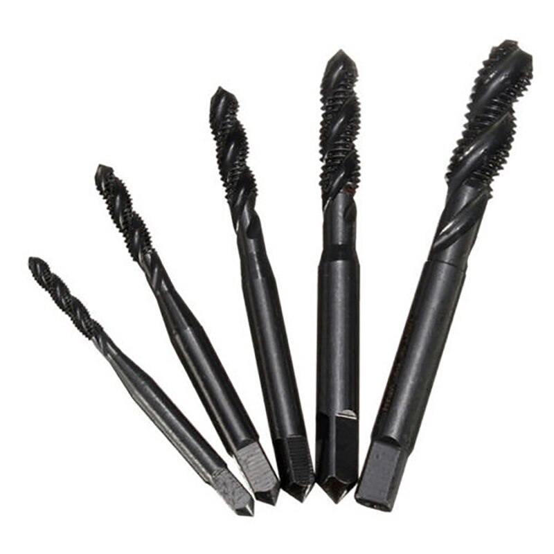5Pcs M3 To M8 Nitride Screw Tap Metric Spiral Hand... – Vicedeal