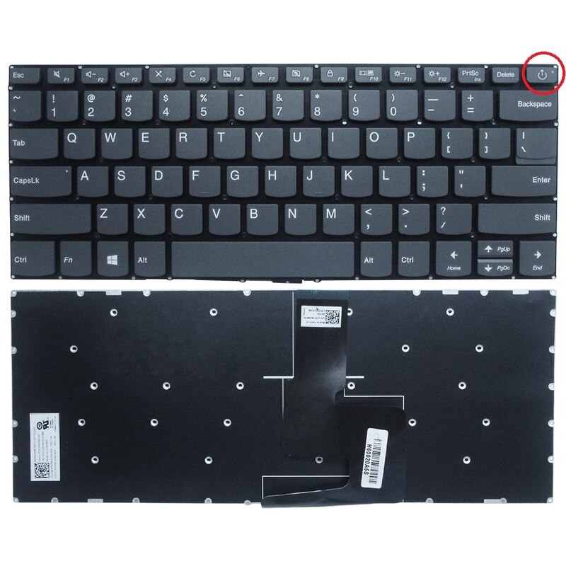 US Keyboard No frame for Lenovo Ideapad 320s-15isk... – Vicedeal