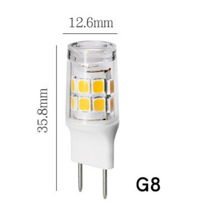 1Pcs 2W Led G8 Gloeilamp, g8 GY8.6 Bi-Pin Base 17 ... – Vicedeal